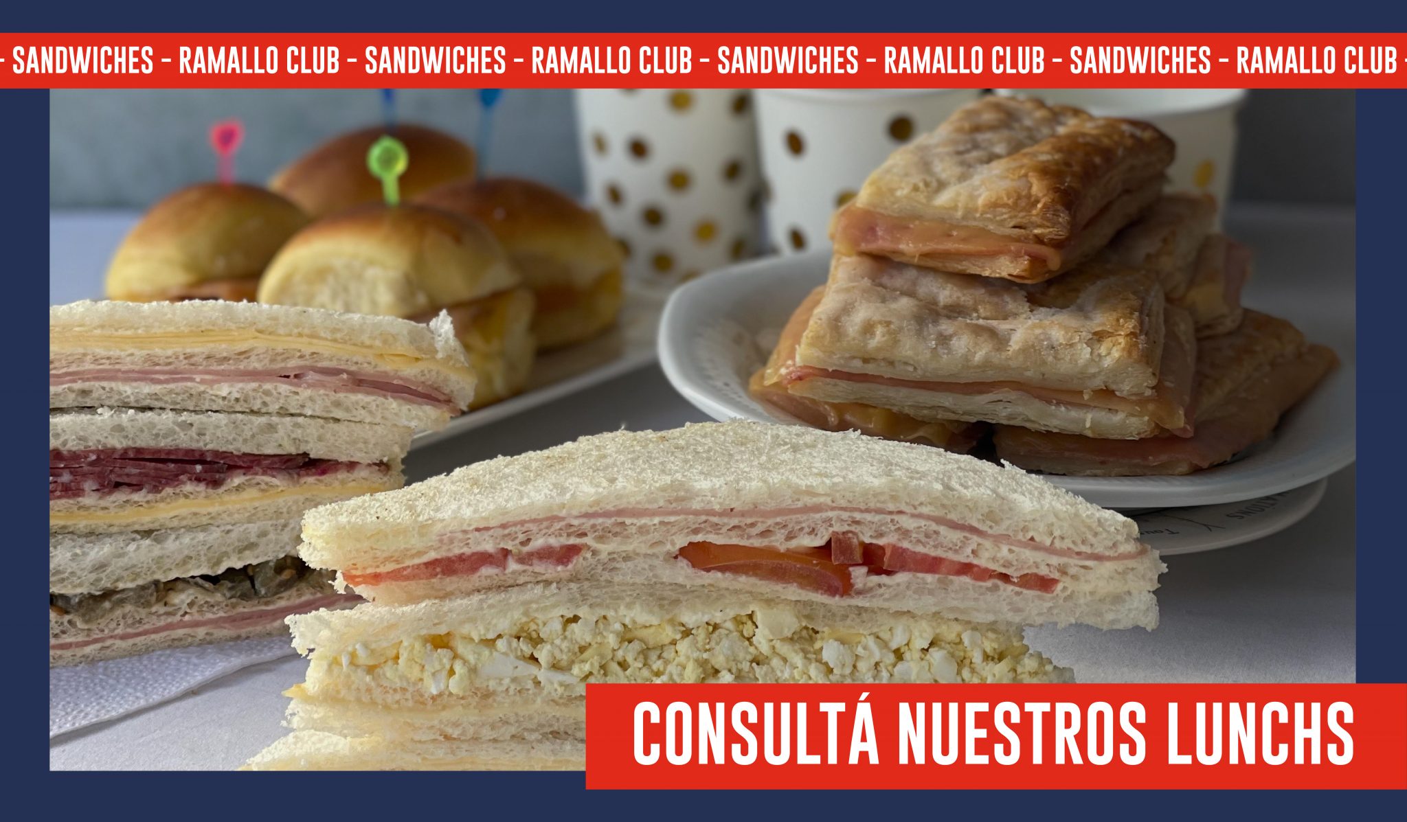 Ramallo Club – Sándwiches de miga y servicio de lunch – Los productos ...